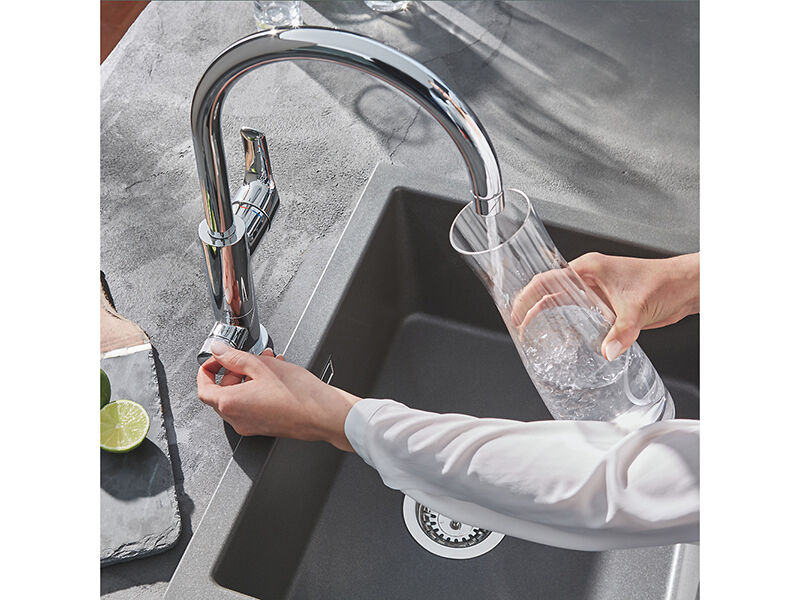 Grohe Blue Pure Set dřezové baterie EuroSmart s filtrací, chrom ...