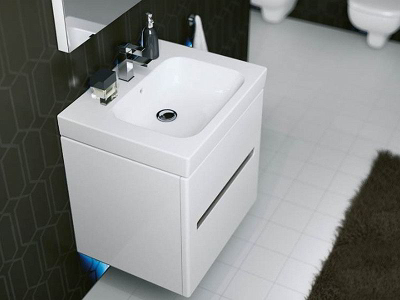 Kolo Modo umyvadlo 80cm, s otvorem pro baterii, s přepadem - L31980000 ...