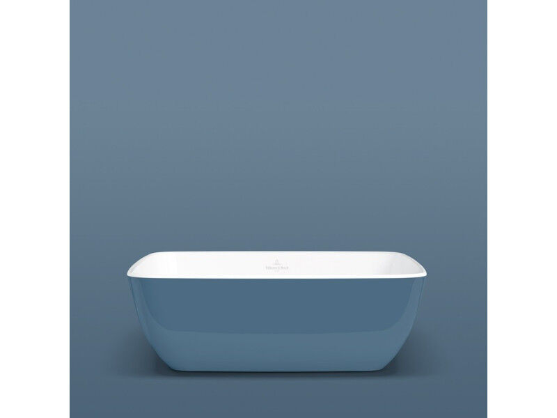 Villeroy & Boch Artis umyvadlo na desku, 41x41 cm, bez přepadu, Ocean ...